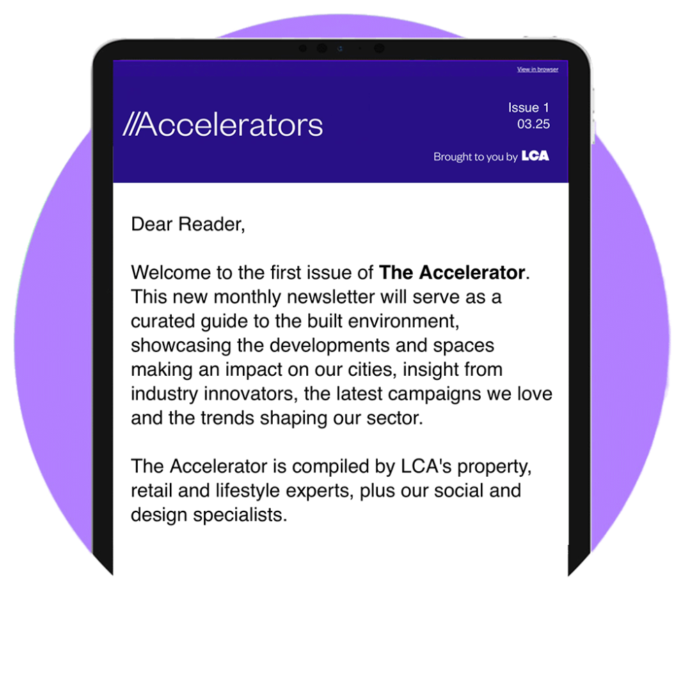 Accelerators - LCA